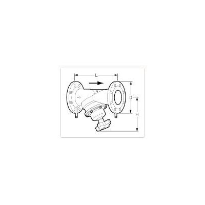 Heim.STAF-TA SG vyvaž.ventil prírub. DN200 | Mirad